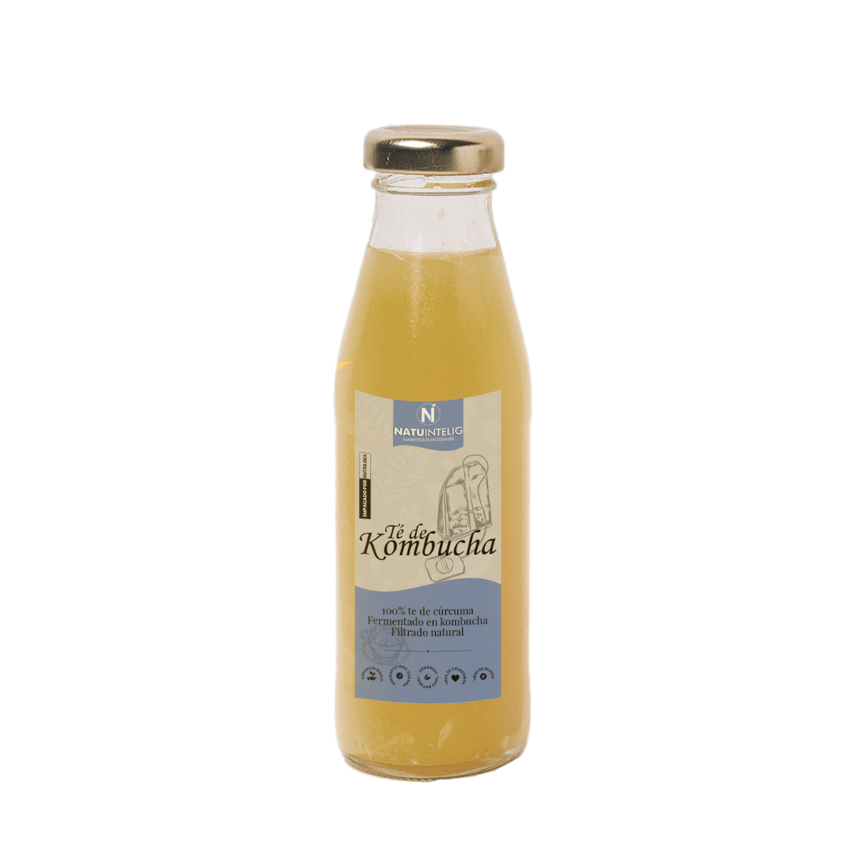 Kombucha moringa/cúrcuma - Natuintelig